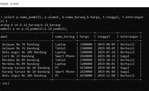 Cara Membuat Database Melalui Mysql Cmd Inspiration Bilarasa