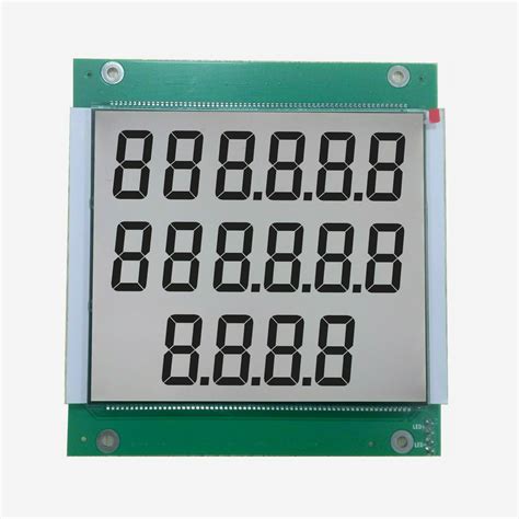 Segment LCD Screen For Fuel Dispenser China Segment LCD Screen For Fuel Dispenser And LED
