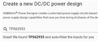 Webench Power Designer Sorting By Nominal Efficiency Bug Simulation Hardware System Design