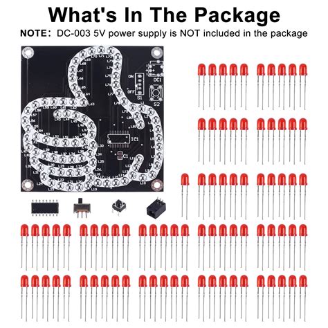 Soldering Project Icstation Led Light Soldering Practice Kit Diy Thumbs Up