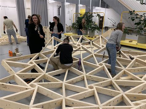 A Lightweight Freeform Timber Gridshell Materialdistrict
