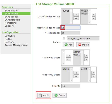 Add New Node To Database Instance On Premise Exasol DB Documentation