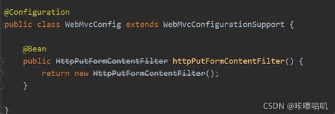 springboot 前端发送put请求，后端接收不到参数问题 前端发送put请求等待处理 csdn博客