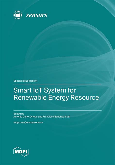 Smart Iot System For Renewable Energy Resource Mdpi Books