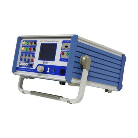 Universal Portable Microcomputer 3 Phase Secondary Current Injection Protection Relay Tester