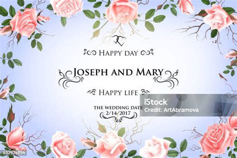 섬세 한 꽃 장미와 엽서입니다 청첩장 감사 합니다 날짜 카드 메뉴 전단지 배너 서식 파일을 저장 합니다 행복 한 생일 인사말 카드 Date Night Romance에