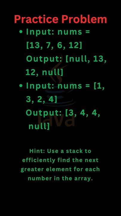 Given An Array Of Integers Find The Next Greater Element For Each