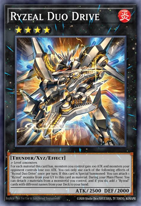 Ryzeal Duo Drive Yu Gi Oh Card Database Ygoprodeck