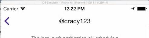 Ios Transition Navigation Bar Title Stack Overflow