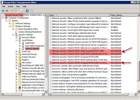 Restrict NTLM Audit Incoming NTLM Traffic The Policy Expert
