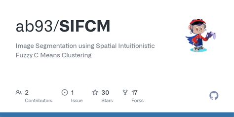 github ab93 sifcm image segmentation using spatial intuitionistic fuzzy c means clustering
