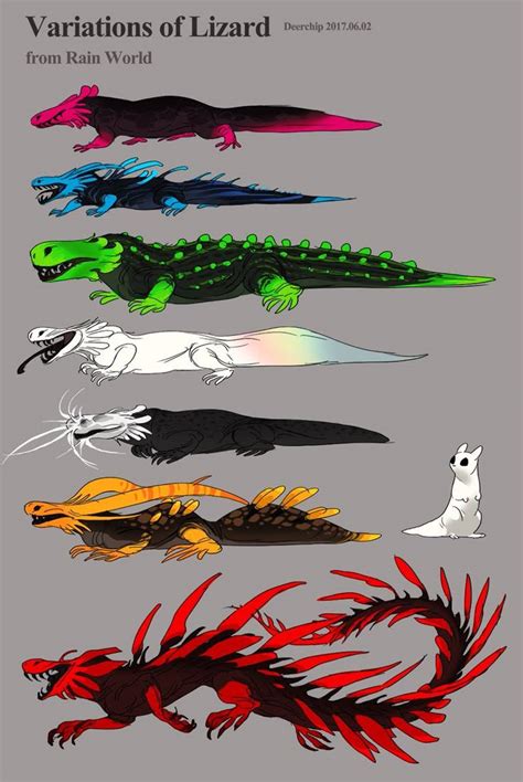 Rain World Lizards