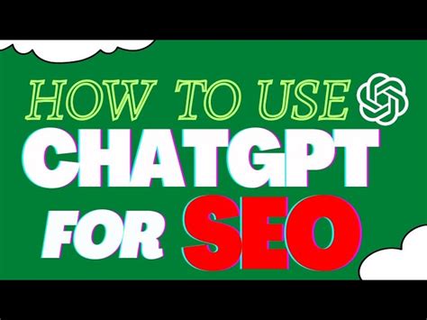 Chatgpt For Seo How To Use Chatgpt For Seo Basic Seo Training Rank Like A Pro
