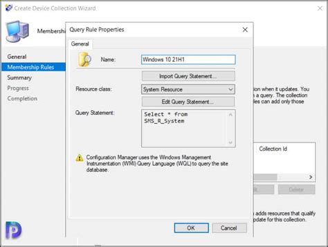 Create Sccm Windows 10 21h1 Device Collection