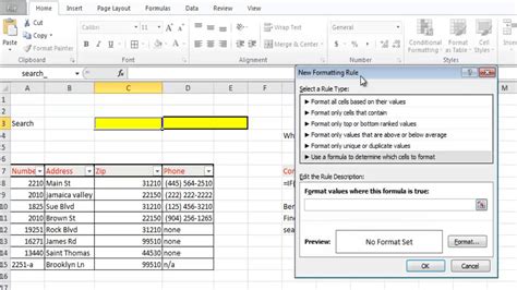 Excel Vba How To Create A Search Function In Microsoft Excel 2010
