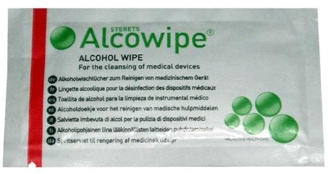 Electrastim Alcohol Cleansing Wipes Adultsmart
