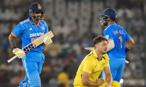Ind V Aus 1st Odi भारत ने ऑस्ट्रेलिया को 5 विकेट से हराया केएल राहुल