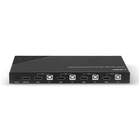 Port HDMI K USB Audio KVM Switch Lindy Australia