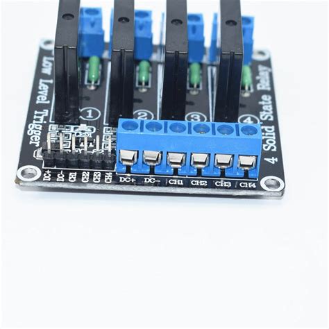 Modulo Relevador Relay Estado Solido Ss 4 Canales 2a Arduino