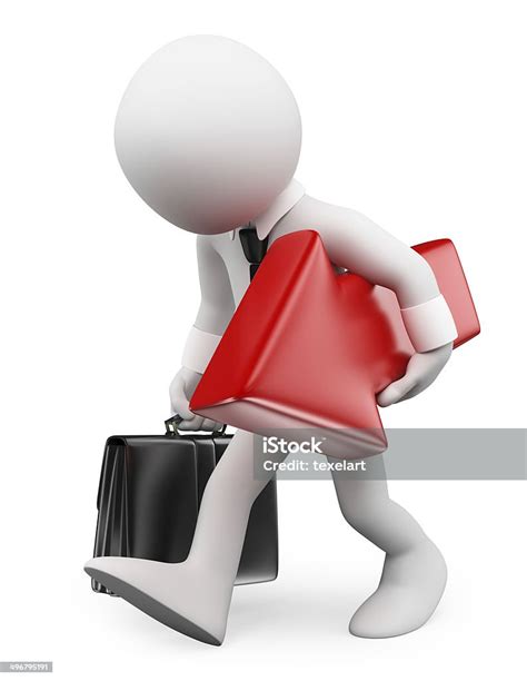 3 D 인명별 직원관리 사업가 슬프다 빨간색 화살표 그래프에 대한 스톡 사진 및 기타 이미지 그래프 금융 기업 비즈니스 Istock