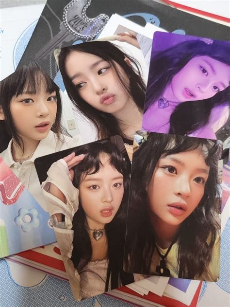 뉴진스 Get Up 앨범 버니 비치백 Ver 하니 언박싱 포카 리스트 네이버 블로그