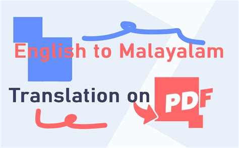 The 8 Best Methods For English To Malayalam Translation On Pdf