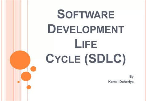 Sdlc Model Ppt
