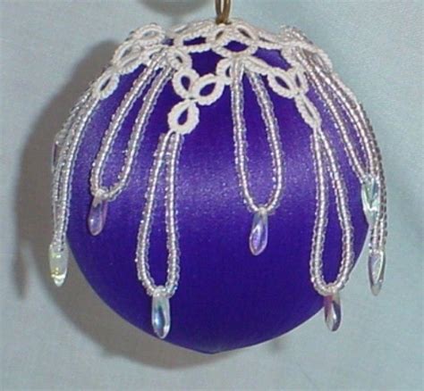 17 Best Images About Tatted Tree Balls On Pinterest Beaded Christmas