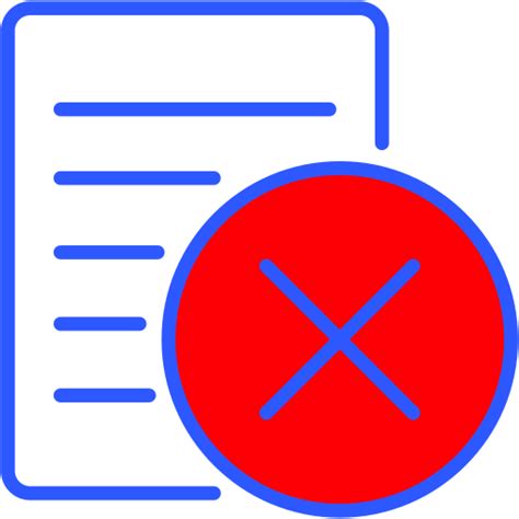 Delete Document Generic Fill And Lineal Icon
