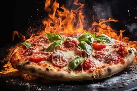 Premium Photo Classic Pizza Adventure Visual Temptation