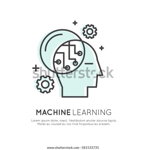 Machine Learning Brain Vector Images Stock Photos Vectors Shutterstock