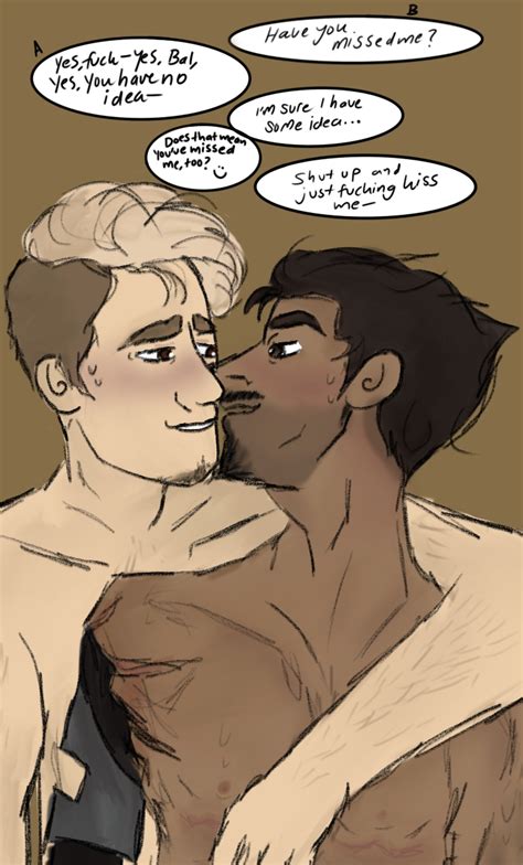 Rule 34 Ambrosius Goldenloin Ballister Blackheart Ballister Boldheart Blonde Hair Blush Canon