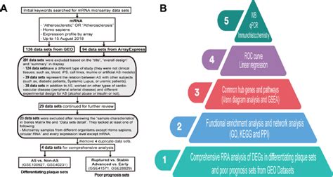 dataset selection flow chart and analysis processes a in total 136