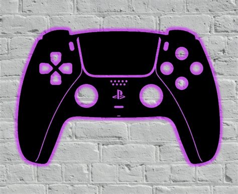 Ps5 Controller Dxf Svg Cad File For Laser Cut Print Vinyl Etsy