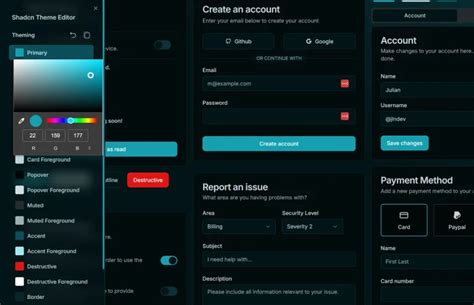 Free Ai Powered Shadcnui Theme Builder And Customizer