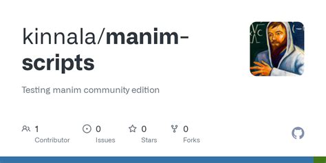 github kinnala manim scripts testing manim community edition