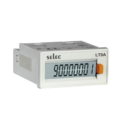 Lcd Selec Ltc9a Digital Hour Meter 260v Ac Timing Capacity 1999999