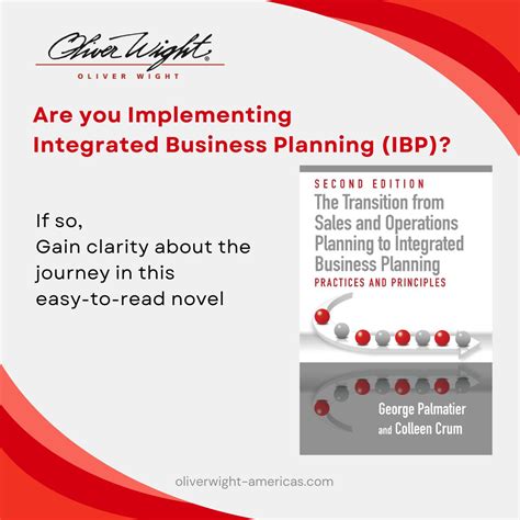 Oliver Wight Americas Inc On Linkedin Ibp Book Productivity