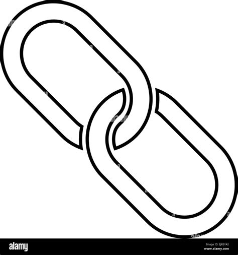 Chain Link Linking Connection Icon Vector Eps File Perfect Use For Print Media Web Stock