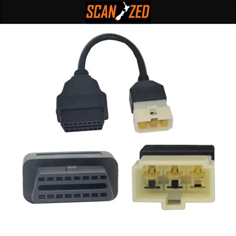 Hitachi 6 Pin Obd2 Adaper For 24v Diesel Vehicle Scanzed Auckland Nz