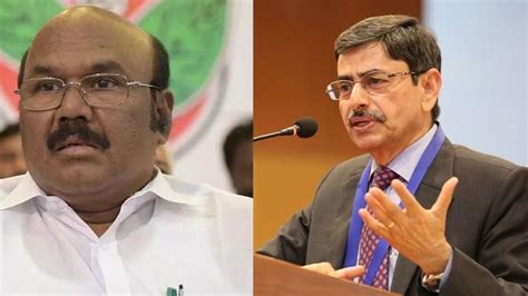 Jayakumar Urge Governor Ravi To Use Article 356 To Disolve Dmk Govt