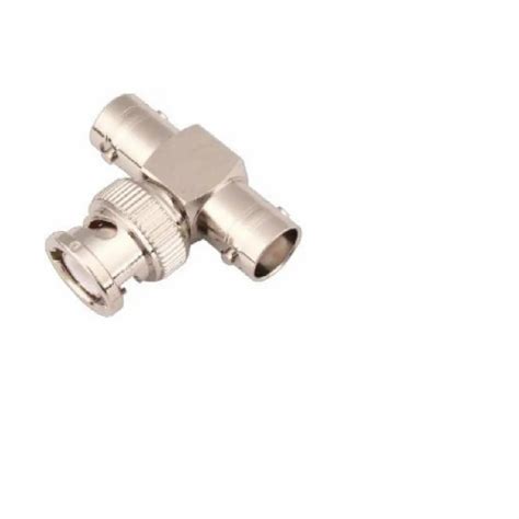 Bnc Female To Male To Female Adaptor T Type At Rs Piece Bnc Connectors In New Delhi Id