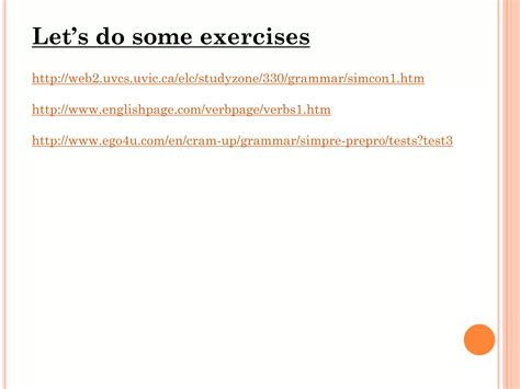 Pres Simp Pres Continuous PPT