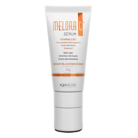 Sérum Facial Melora C Rejuvenescedor 30g Drogarias Pacheco