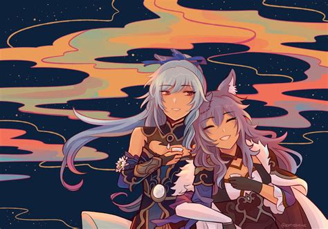 Jingliu And Baiheng Honkai And More Drawn By Epitomime Danbooru