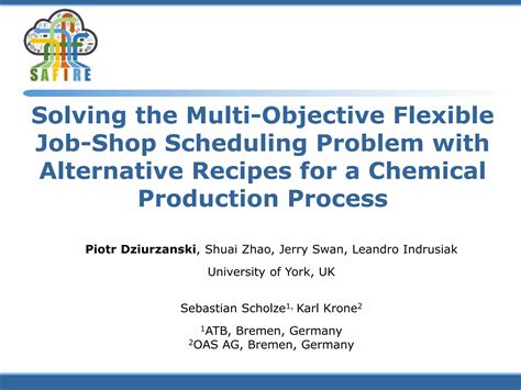 Solving The Multi Objective Flexible Job Shop Scheduling Problem With