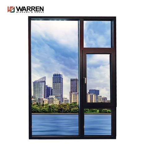 Custom Building Materials Double Glass Aluminum Casement Windows