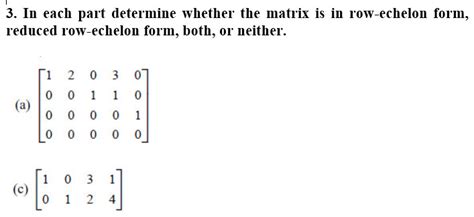 Solved Linear Algebra 1 Given That K Is A Constant Which Chegg Com