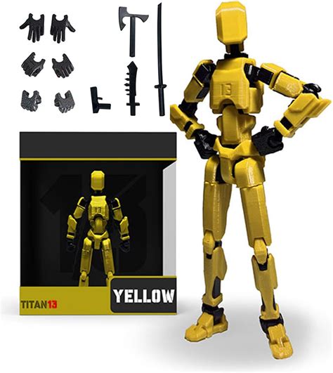 Ailevant Titan 13 Action Figure T13 Action Figure 3D Printed Multi