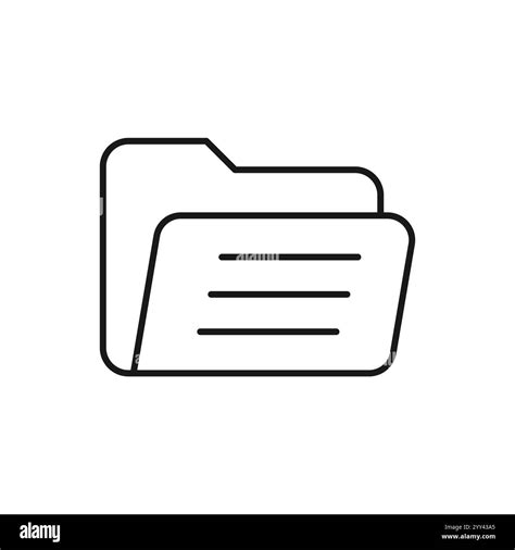 Folder Icon Document Icon Vector Design Element Stock Vector Image And Art Alamy